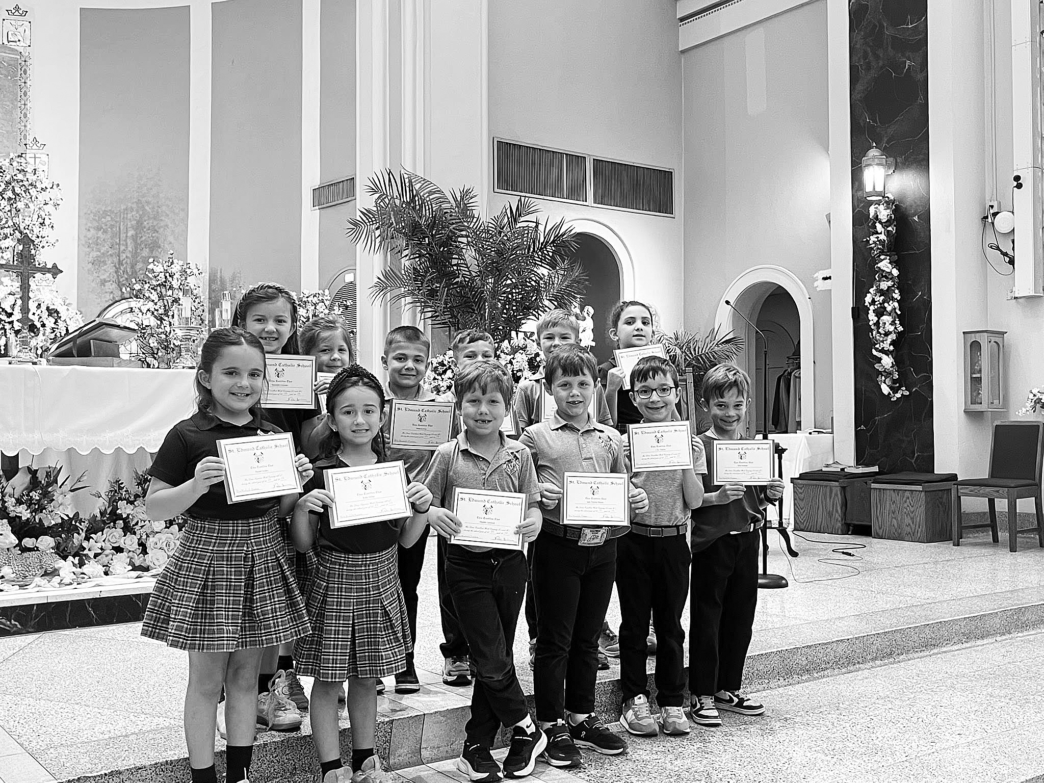St. Edmund Elementary held End of Year Awards ceremony | Eunice News